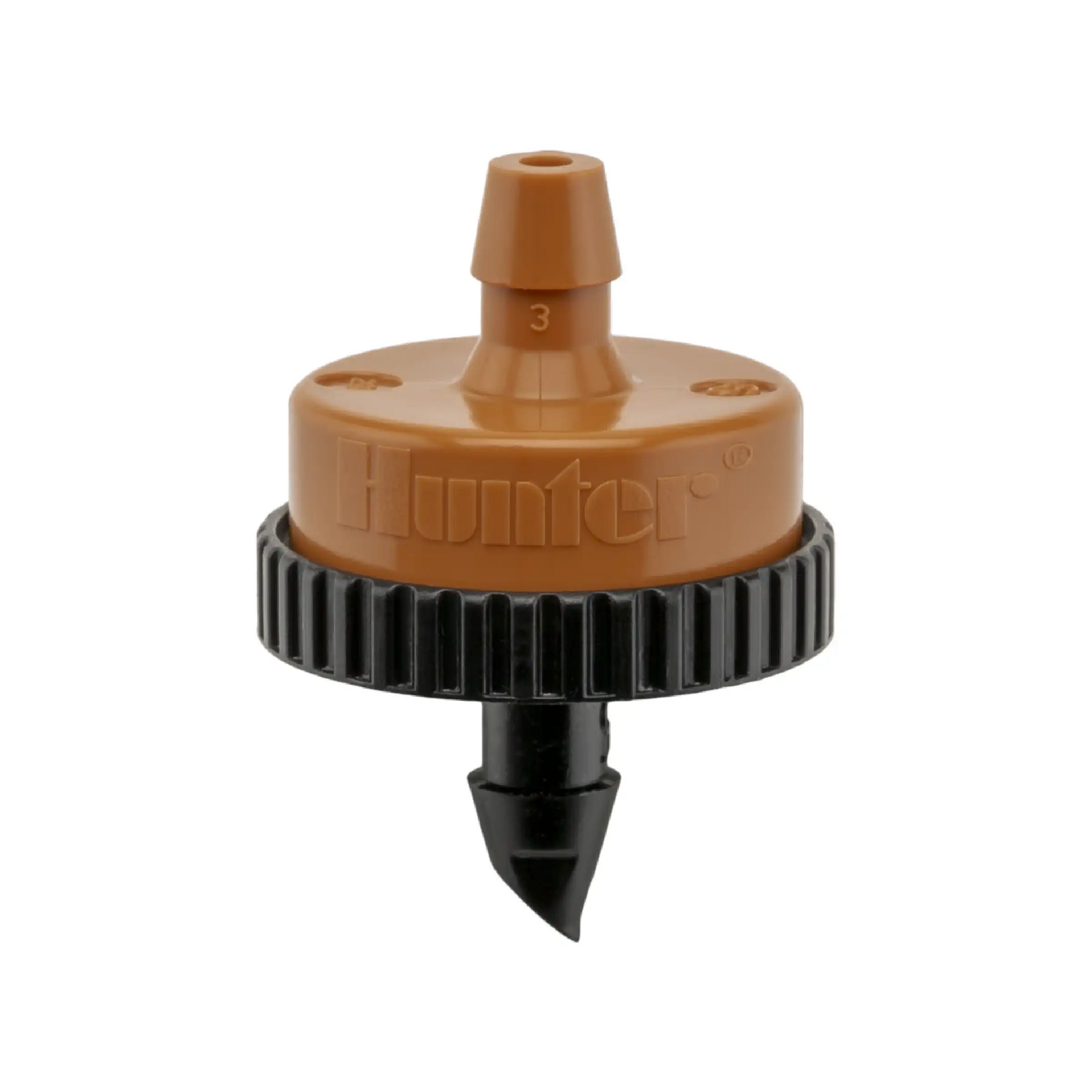6.0 GPH Hunter Emitter with Barb (Dark Tan)