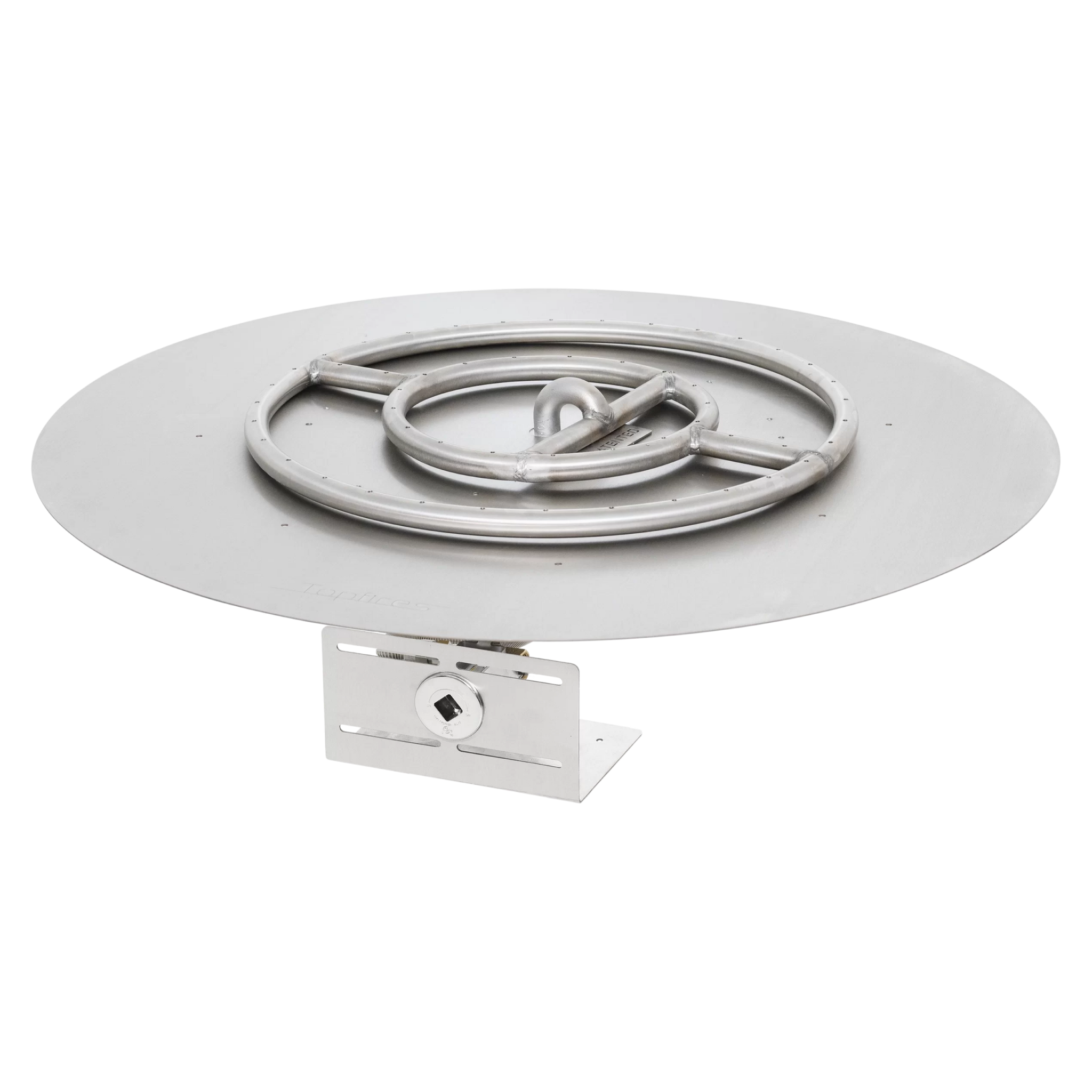 Round Flat Pan & Round Stainless Steel Burner