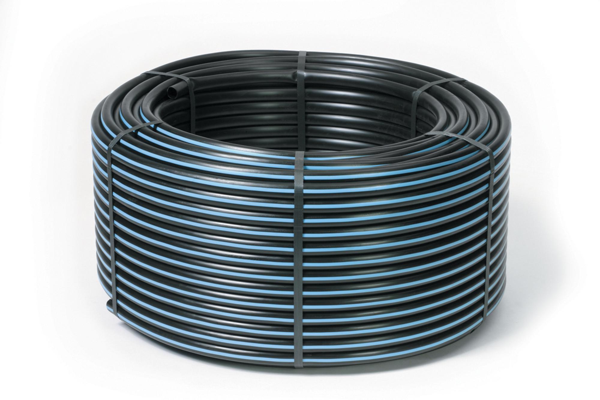 BLUE STRIPE HOSE 1/2" 15MM 100FT WRAP