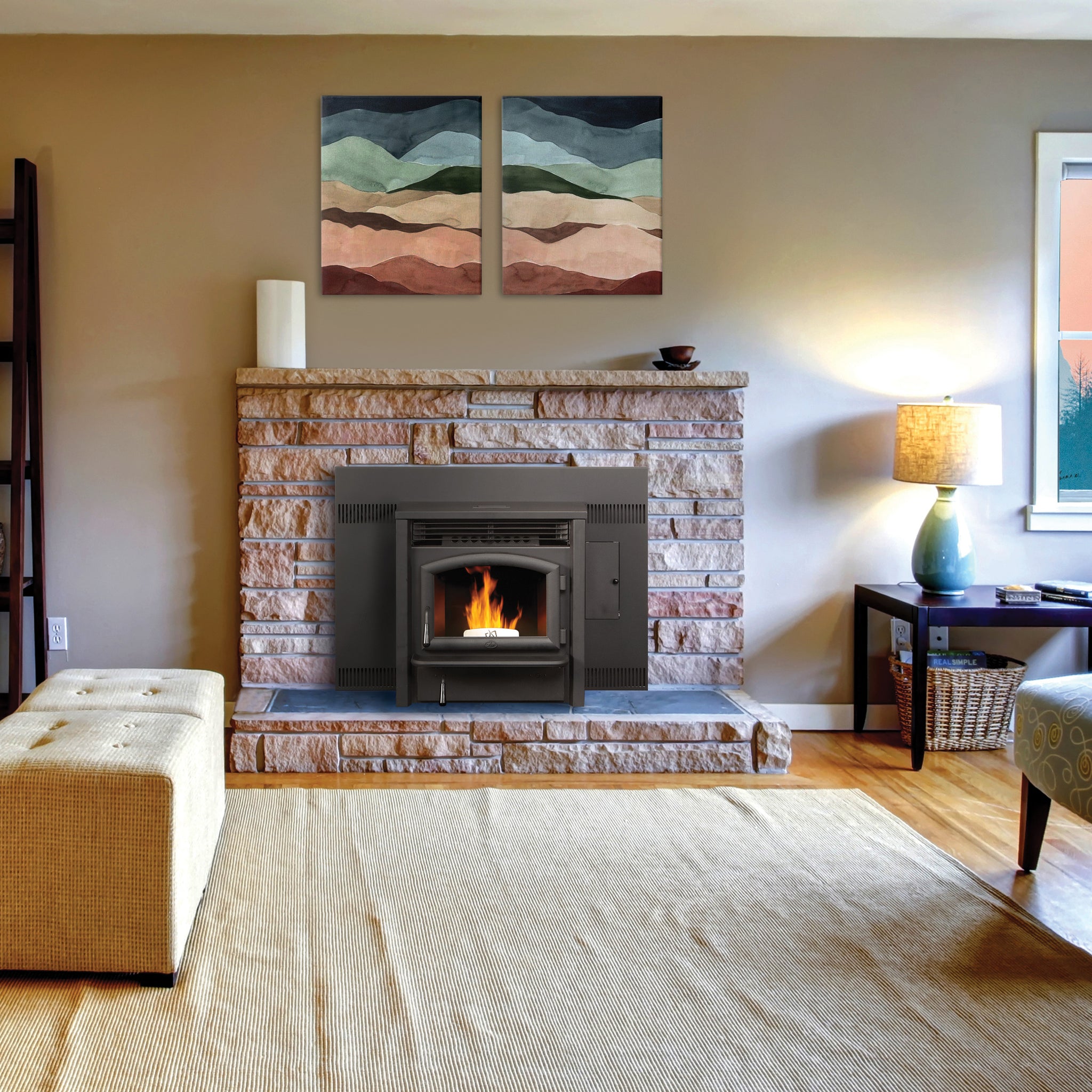 AGP™ Pellet Fireplace Insert
