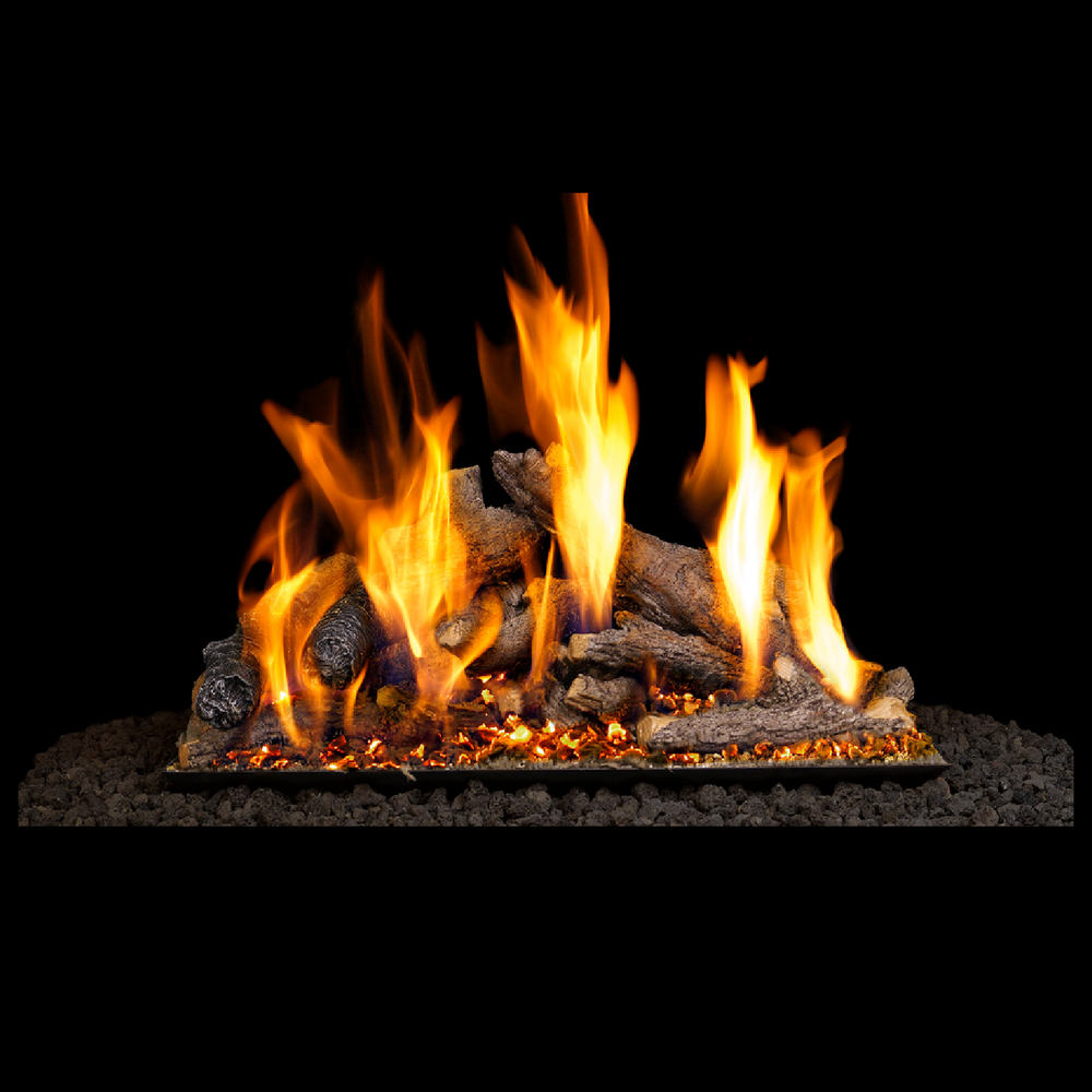Gas Logs for Masonry Fireplaces | Realistic & Handcrafted