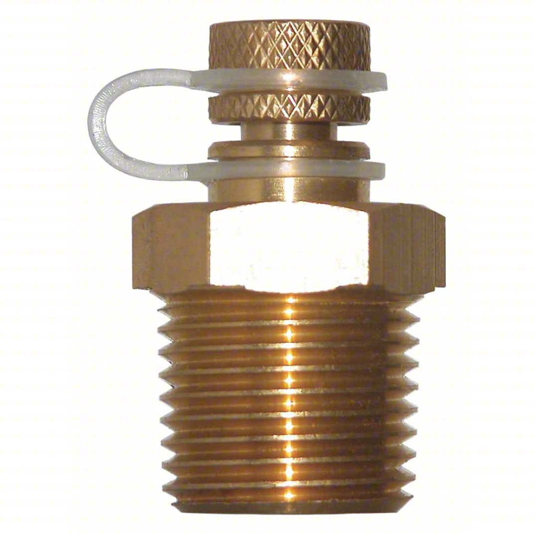 Auto Drain Valve, 1/2" Mp - Brass