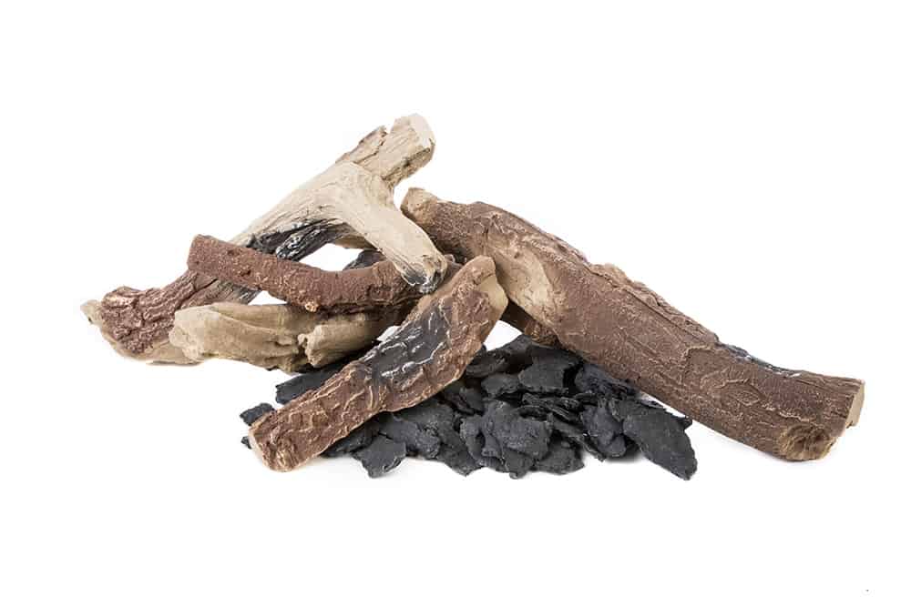 Refractory/Charred Oak Clay Logs