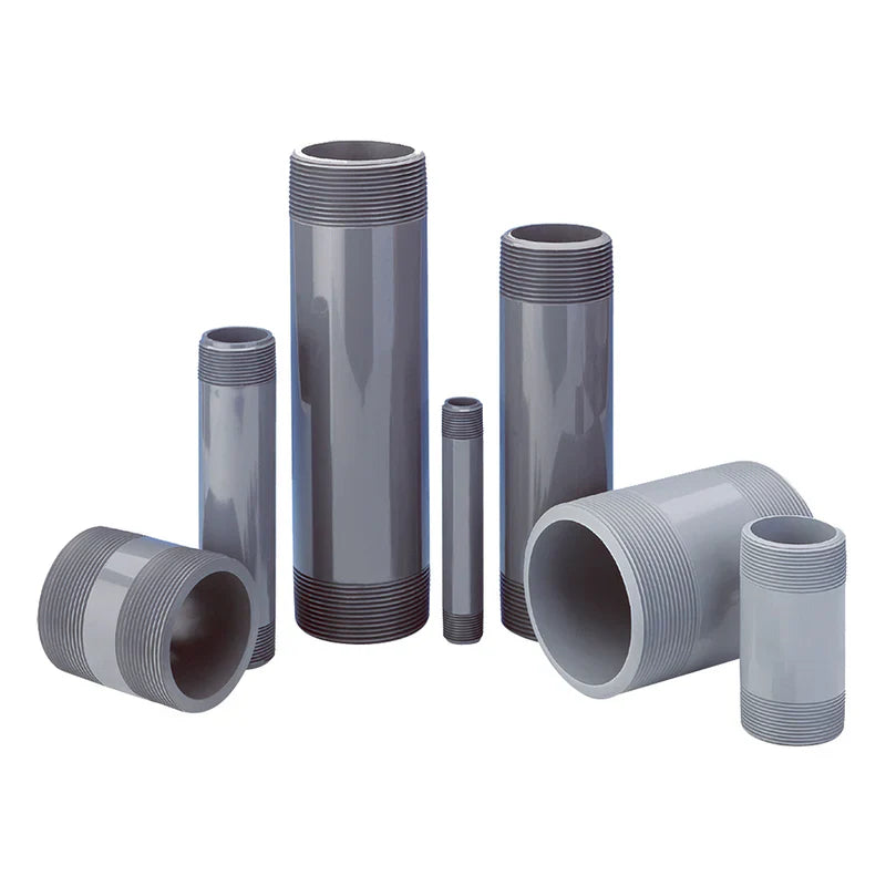 1-1/4" x 36" plastic pipe nipple, schedule 80