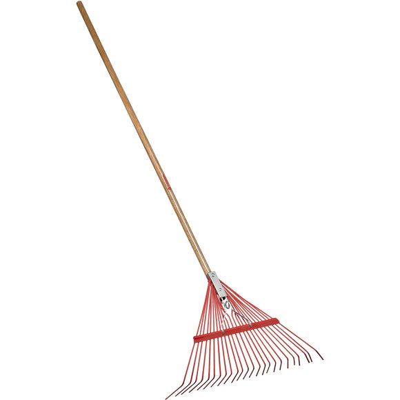 Spring Brace Rake - 24 Inch/24 tines