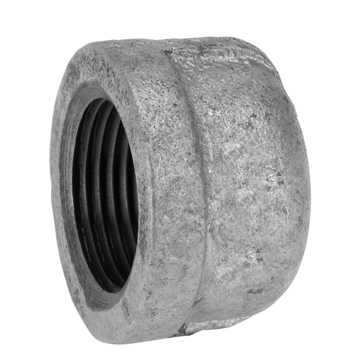 3" Galvanized cap